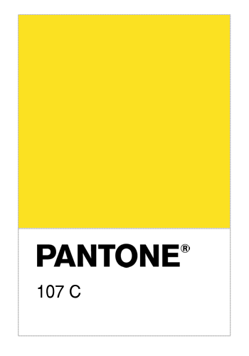 Colore PANTONE® 107 C - Numerosamente.it Colore PANTONE® 107 C - Numerosamente.it
