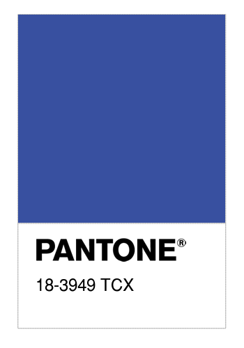 Colore PANTONE® 18-3949 TCX Dazzling Blue - Numerosamente.it Colore PANTONE® 18-3949 TCX Dazzling Blue - Numerosamente.it