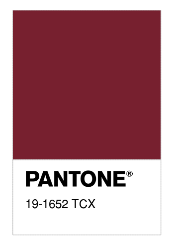 Colore PANTONE® 19-1652 TCX Rhubarb - Numerosamente.it Colore PANTONE® 19-1652 TCX Rhubarb - Numerosamente.it