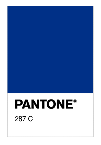 Colore PANTONE® 287 C - Numerosamente.it Colore PANTONE® 287 C - Numerosamente.it