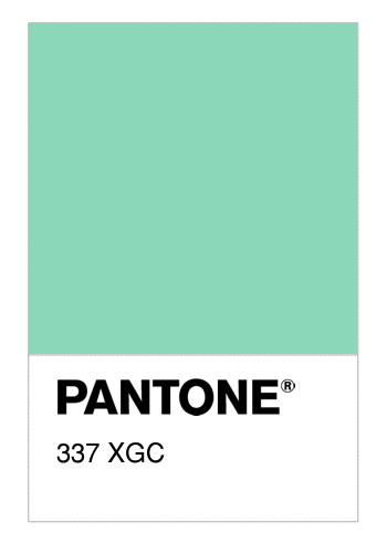 Colore PANTONE® 337 XGC - Numerosamente.it Colore PANTONE® 337 XGC - Numerosamente.it