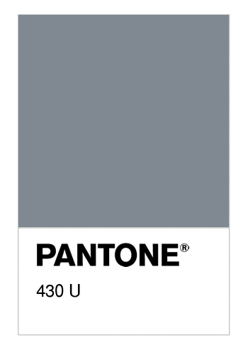Colore PANTONE® 430 U - Numerosamente.it Colore PANTONE® 430 U - Numerosamente.it